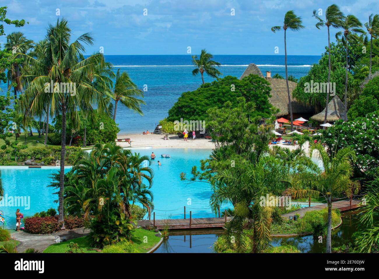 February 2020 - Meridien Hotel on the island of Tahiti, French ...