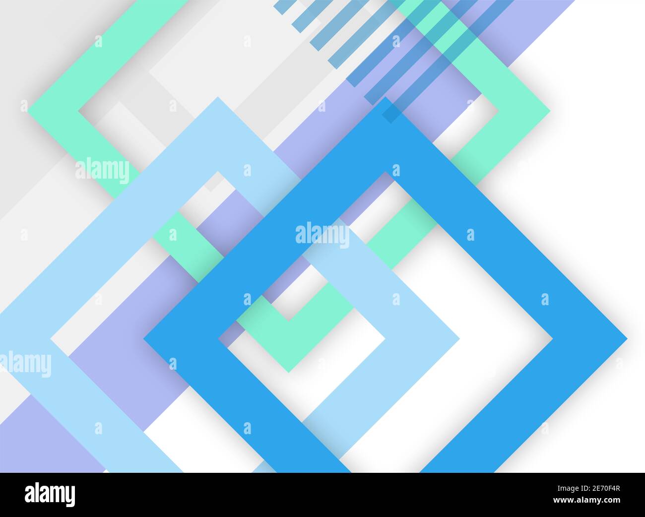 Geometric minimal abstract background with multicolored squares ...