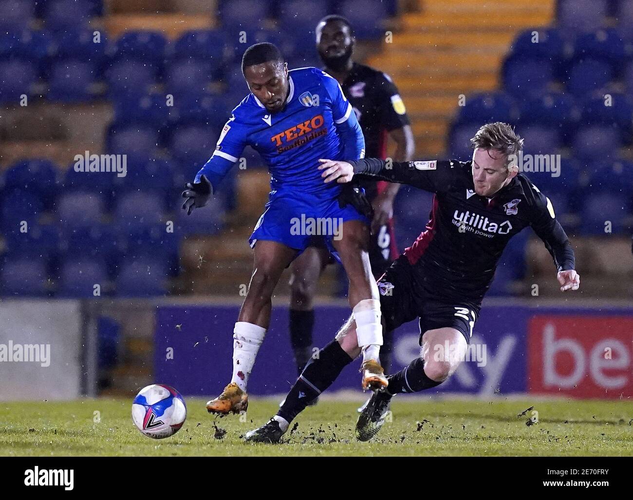 Colchester uniteds callum harriott hi-res stock photography and images ...