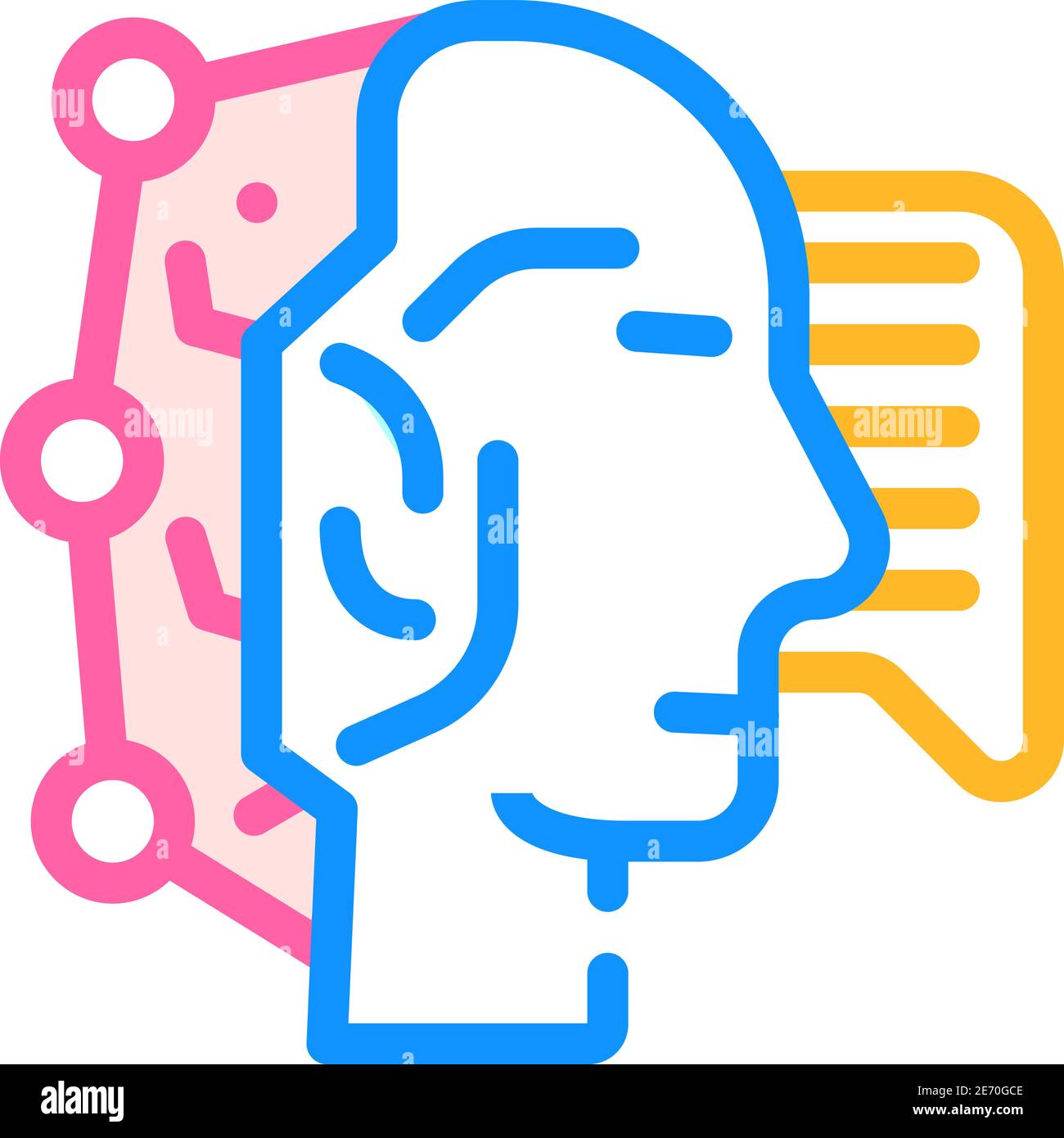 fast think and answer call center operator color icon vector ...