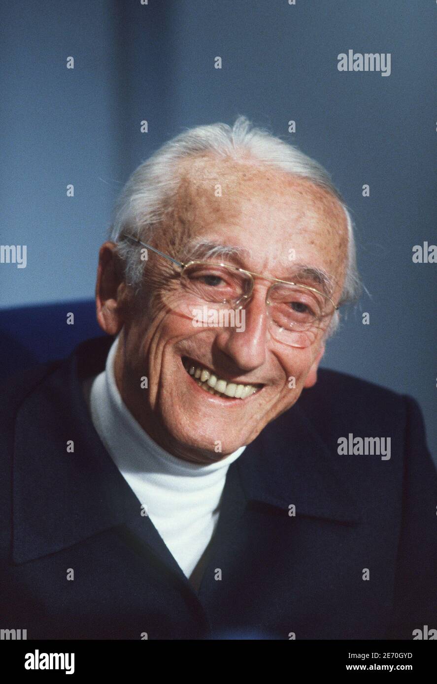 Jacques Yves Cousteau Portrait High Resolution Stock Photography and ...