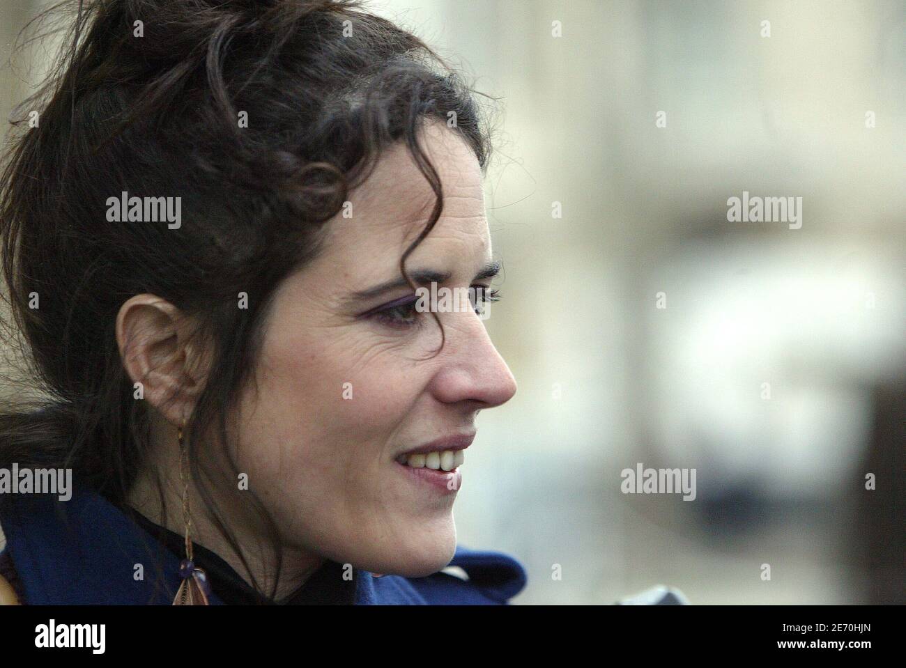 Francois Mitterrand's daughter Mazarine Pingeot-Mitterrand attends the ...
