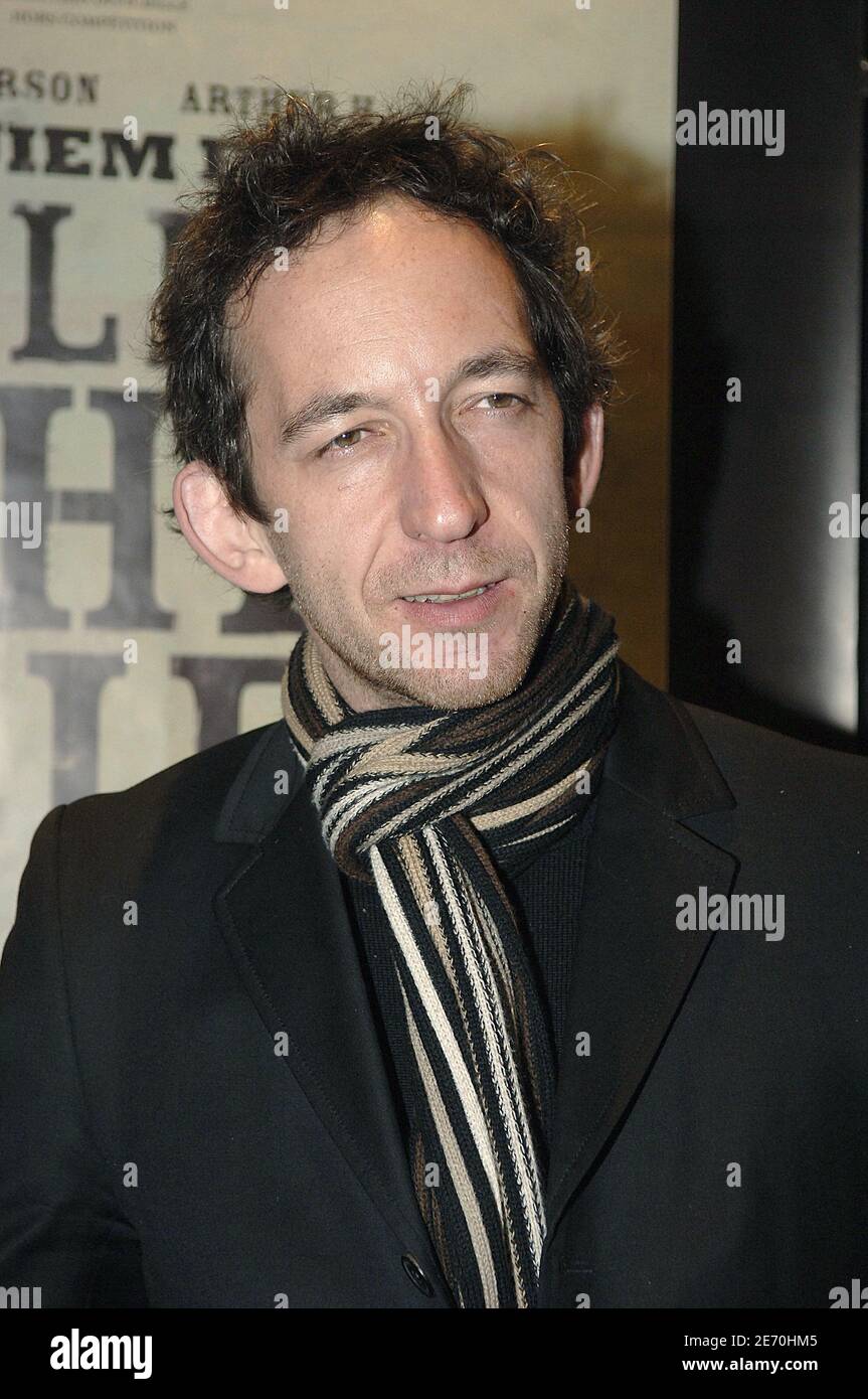 Arthur H attends the premiere of 'Requiem For Billy The Kid' in Paris ...