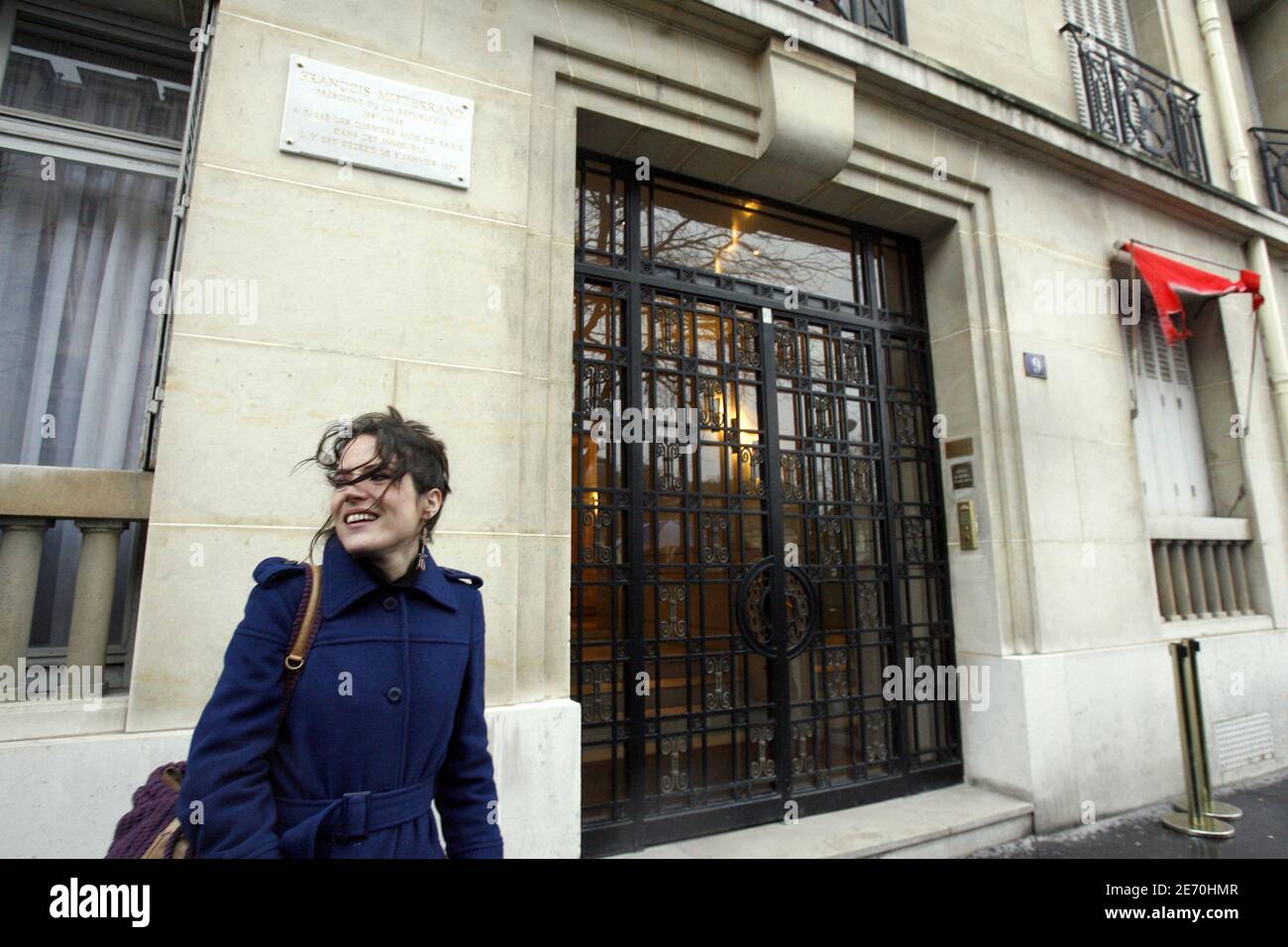 Francois Mitterrand's daughter Mazarine Pingeot-Mitterrand attends the ...