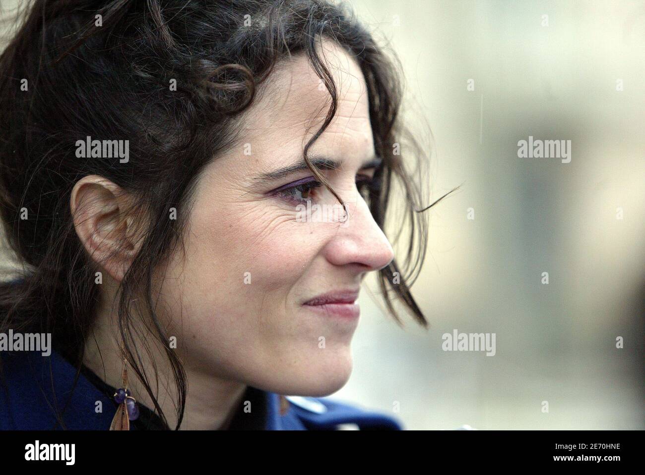 Francois Mitterrand's daughter Mazarine Pingeot-Mitterrand attends the ...