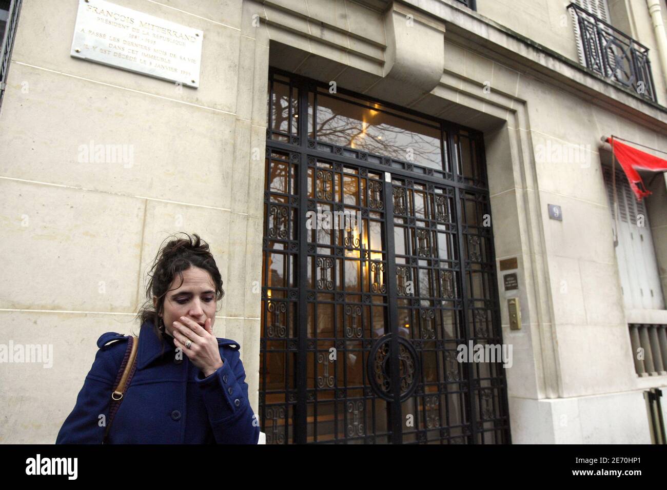 Francois Mitterrand's daughter Mazarine Pingeot-Mitterrand attends the ...