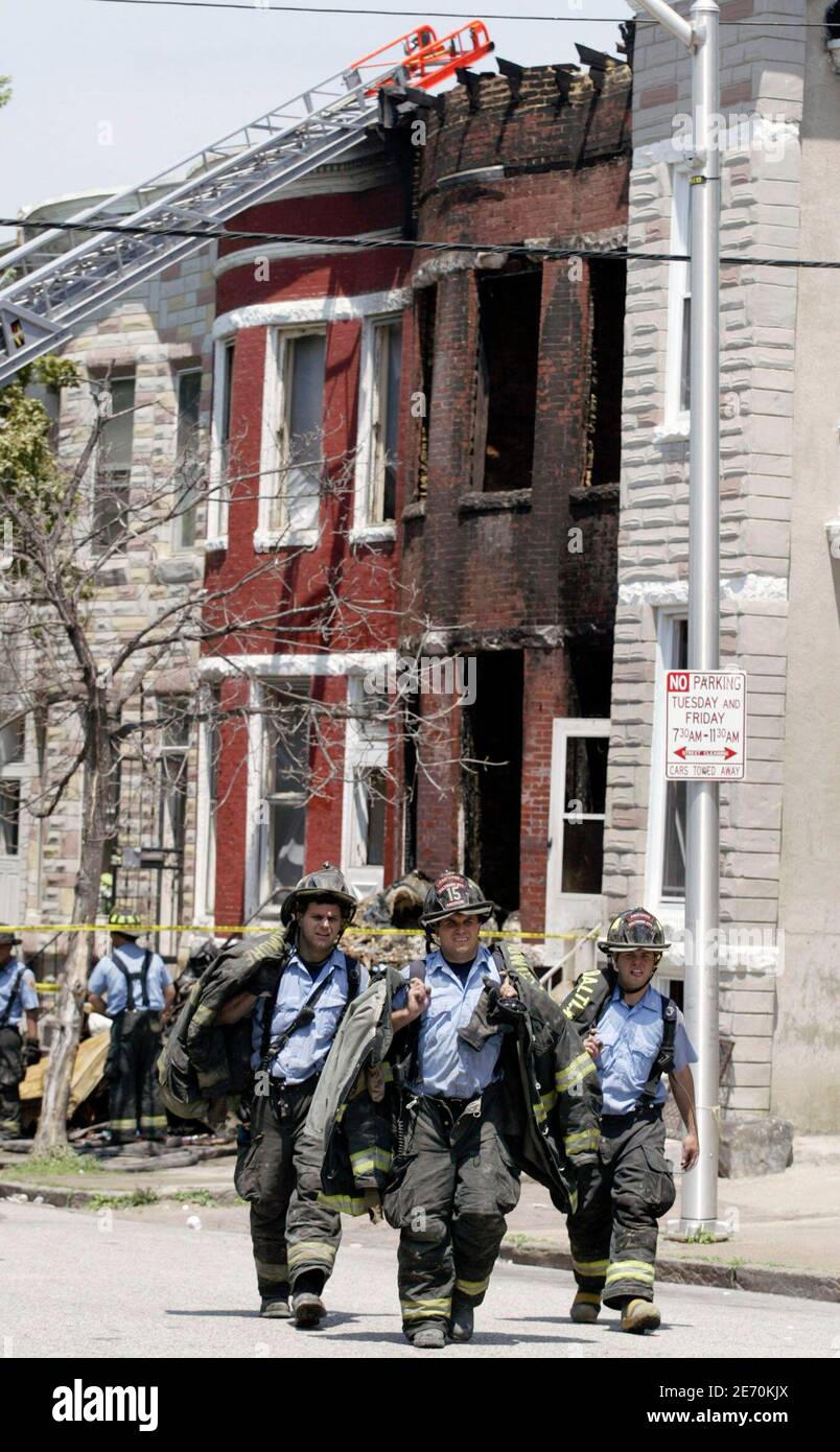 Baltimore city fire department hi-res stock photography and images - Alamy