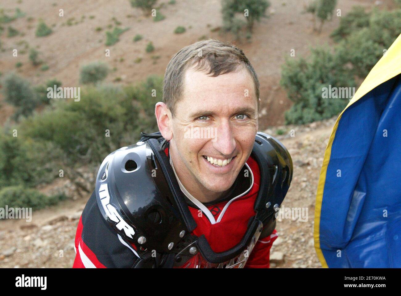 File picture of South Africa's motorcyclist Elmer Symons during the ...