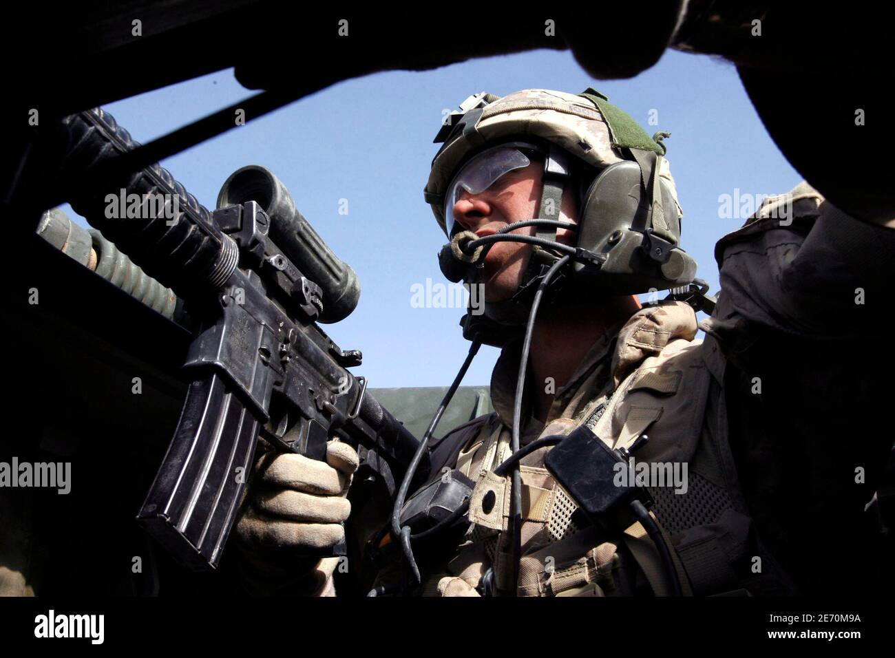 Canadian armoured vehicle afghanistan hi-res stock photography and ...