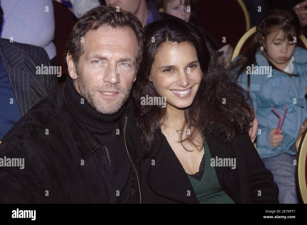 Stephane and Ursula Freiss attend the15th International Massy Circus ...