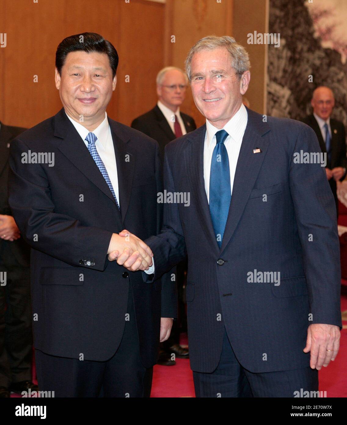 Xi jinping 2008 hi-res stock photography and images - Alamy