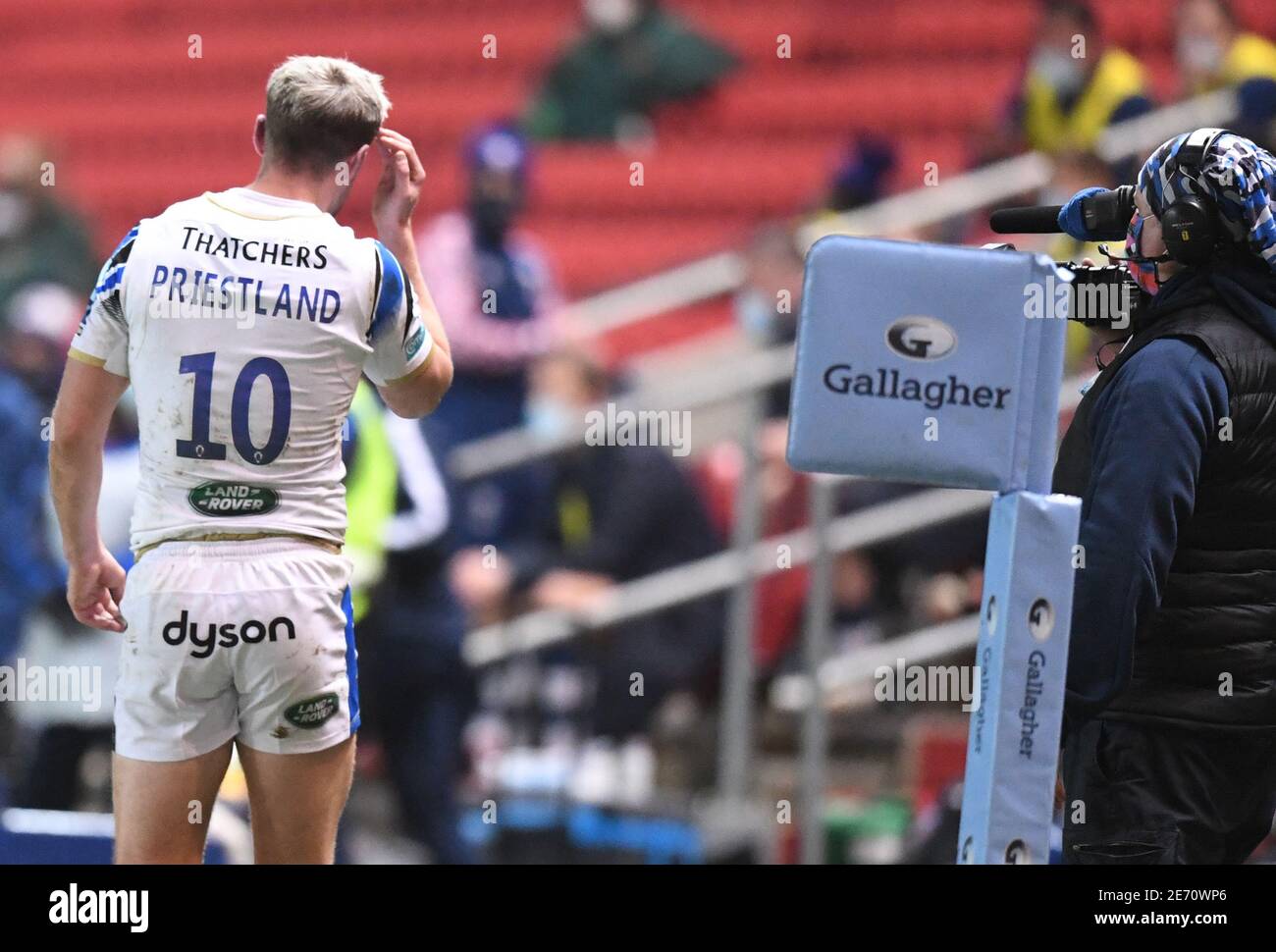 Ashton Gate Stadium, Bristol, UK. 29th Jan, 2021. Premiership Rugby ...
