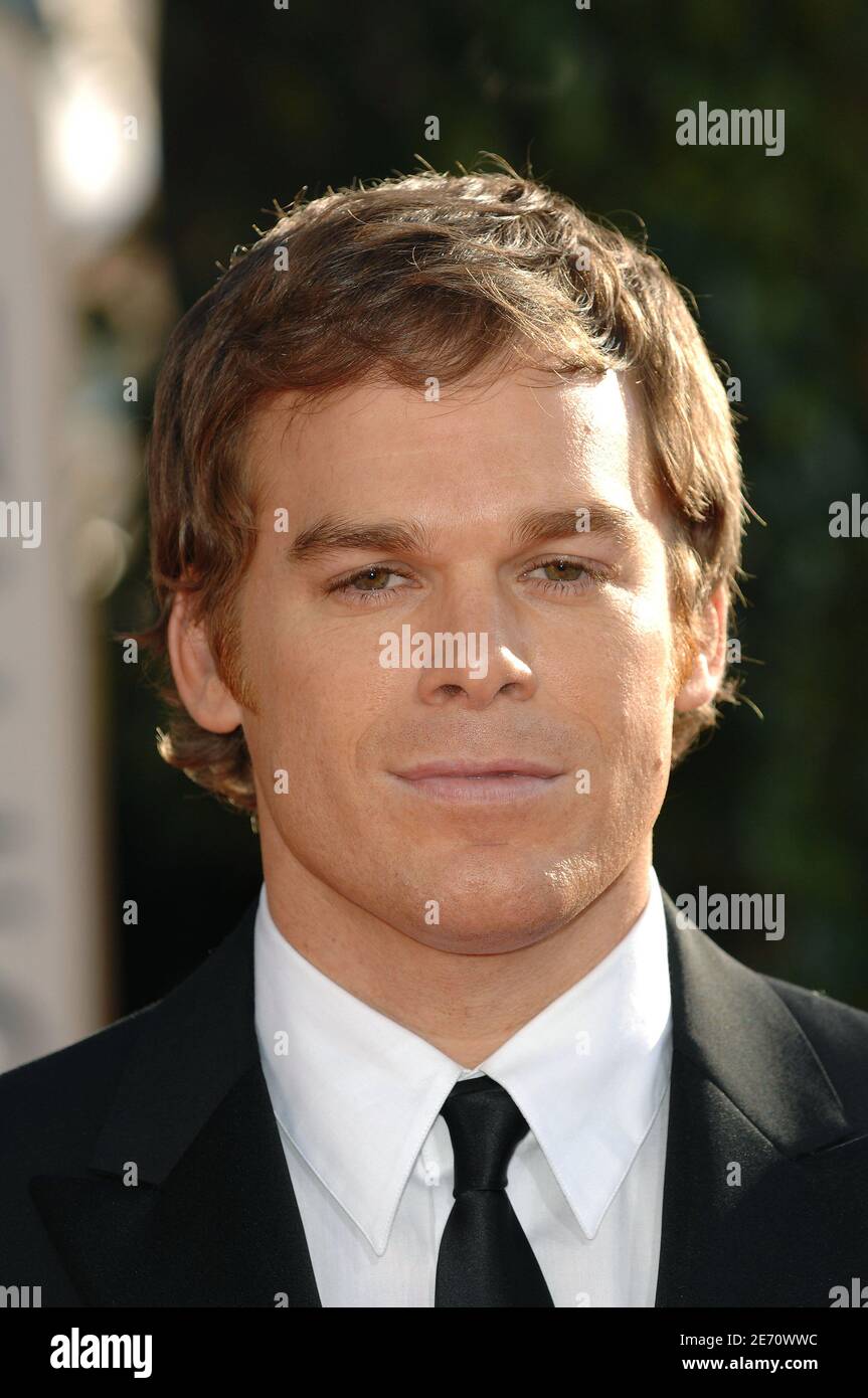 Michael C. Hall poses on the red carpet of the 64th Annual Golden Globe ...