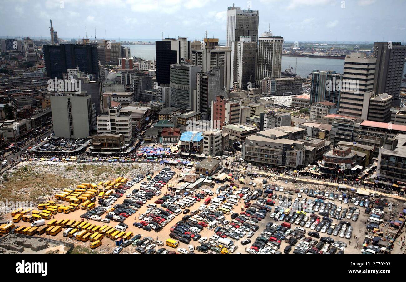 Lagos Nigeria Cityscape High Resolution Stock Photography and Images ...