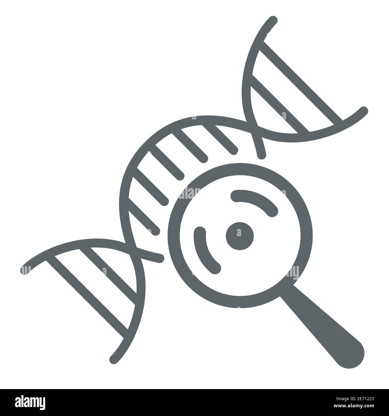 Genetic testing illustration Black and White Stock Photos & Images - Alamy