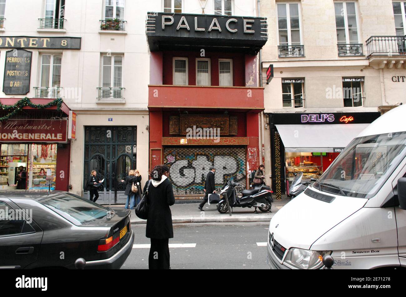 Various views of the mythical parisian club 'Palace', in Paris, France ...