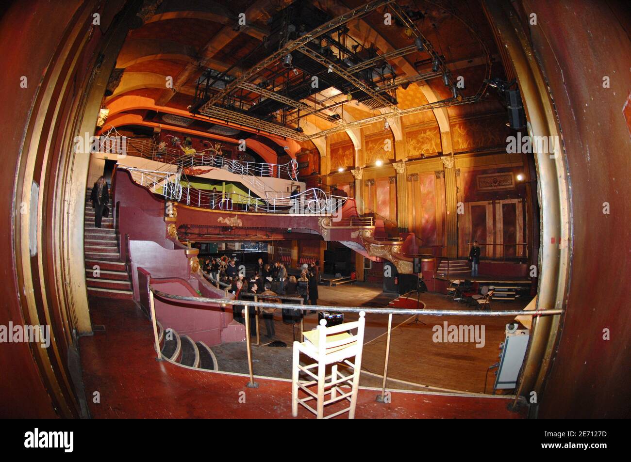 Various views of the mythical parisian club 'Palace', in Paris, France ...