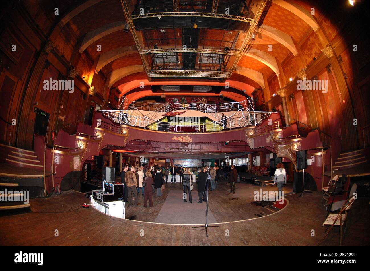Various views of the mythical parisian club 'Palace', in Paris, France ...
