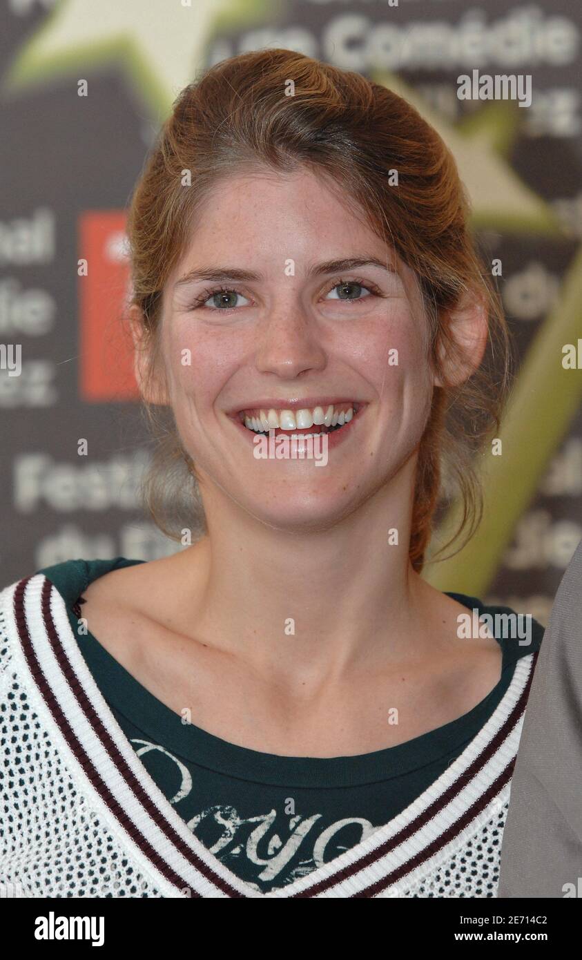 French actress Alice Taglioni poses during the photocall at the 10th ...