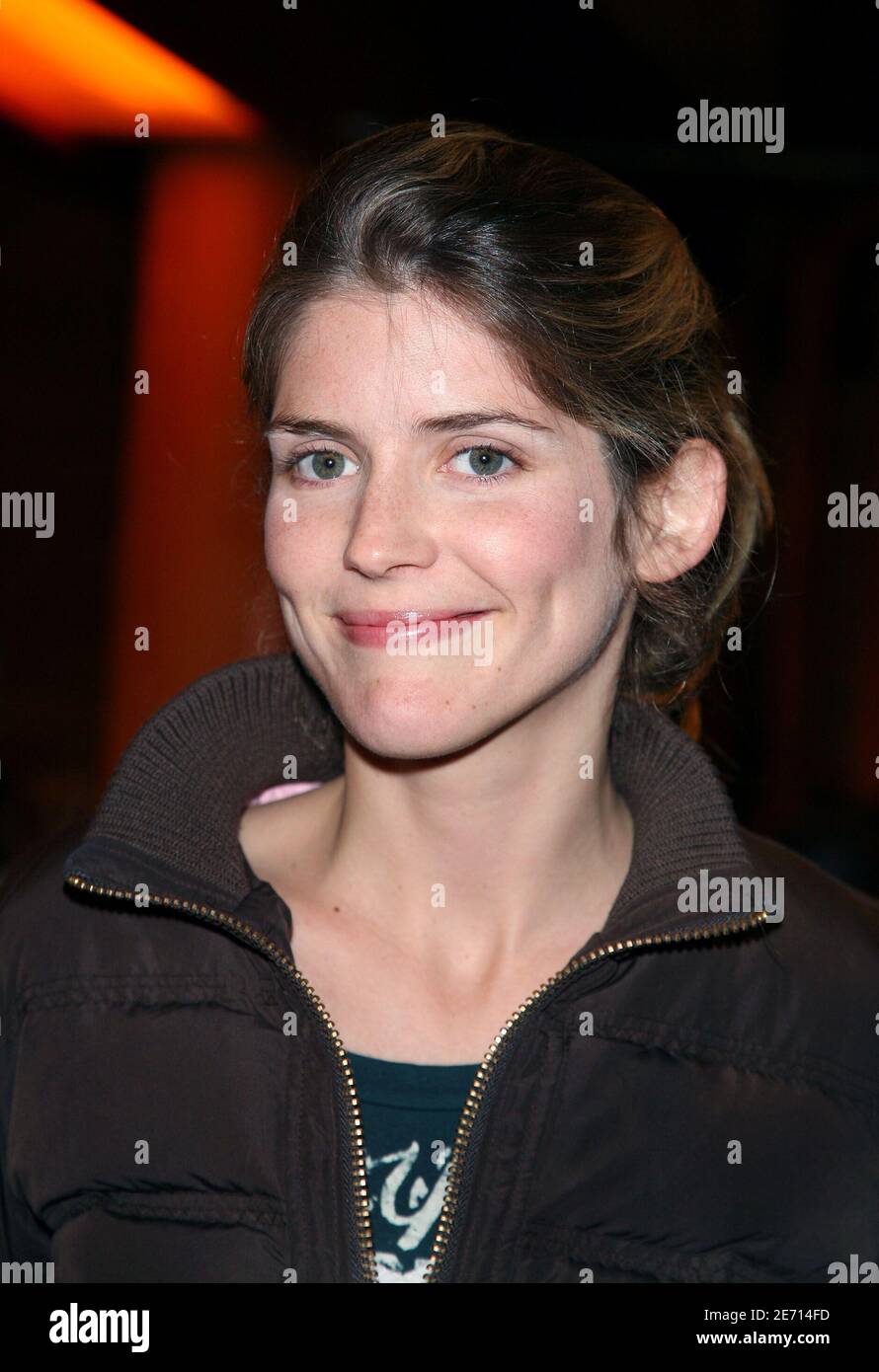 French actress Alice Taglioni poses during 10th International Comedy ...