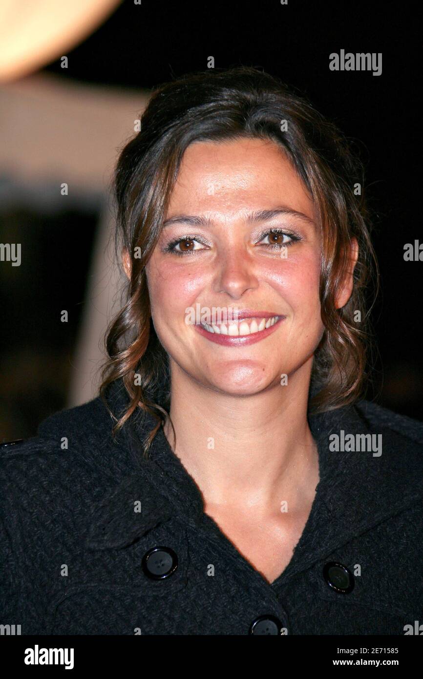 Sandrine Quetier attends the 2007 NRJ Music Awards held at the Palais ...