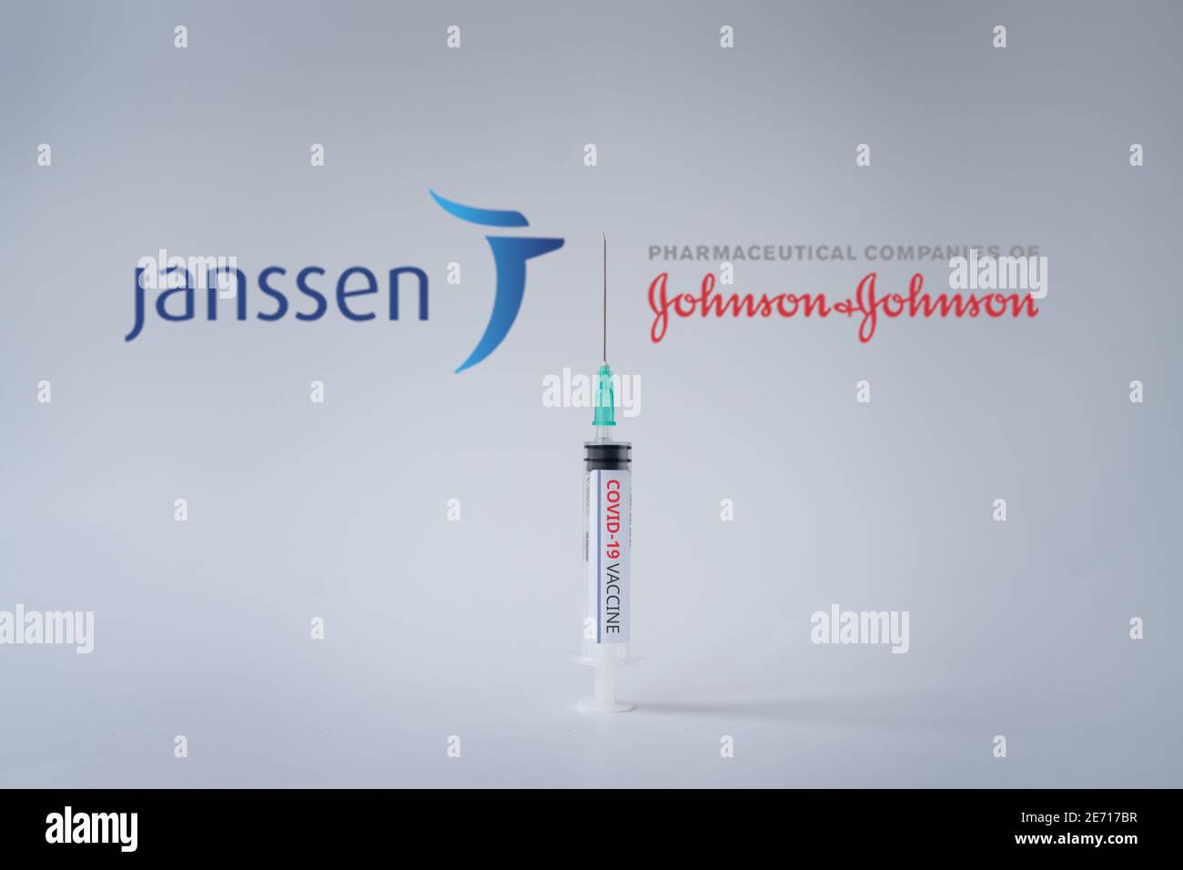 Istanbul, TR - January 30 2021: Janssen: Pharmaceutical Companies of ...