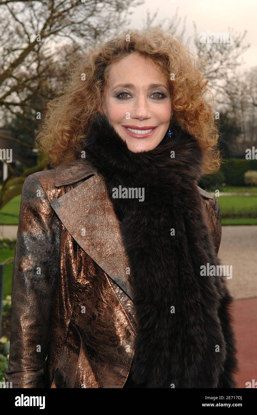 Actress Marisa Berenson arrives to Christian Dior's Haute Couture ...