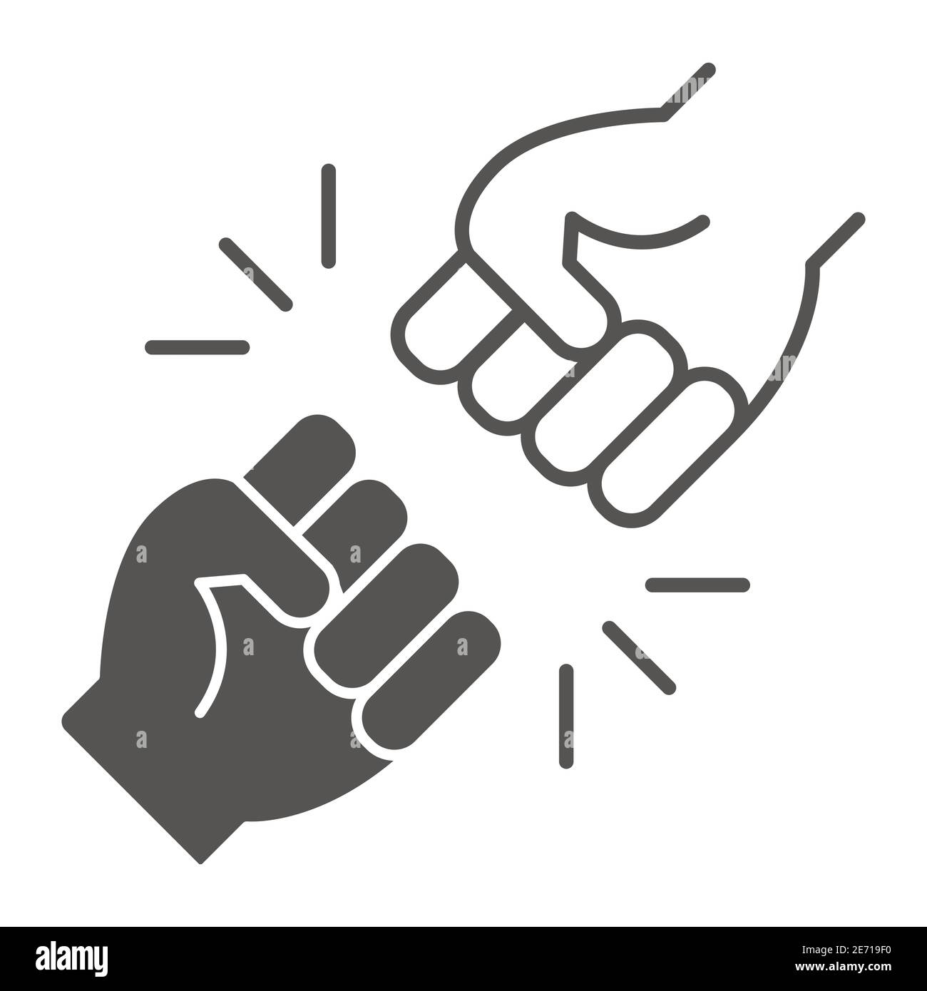 Struggle between whites and blacks thin line icon, Black lives matter ...