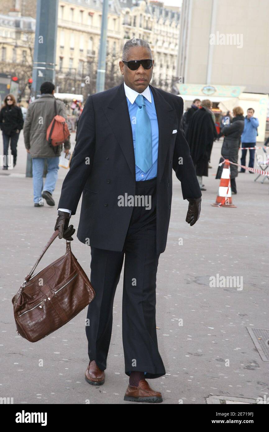 Andre leon talley paris hi-res stock photography and images - Alamy
