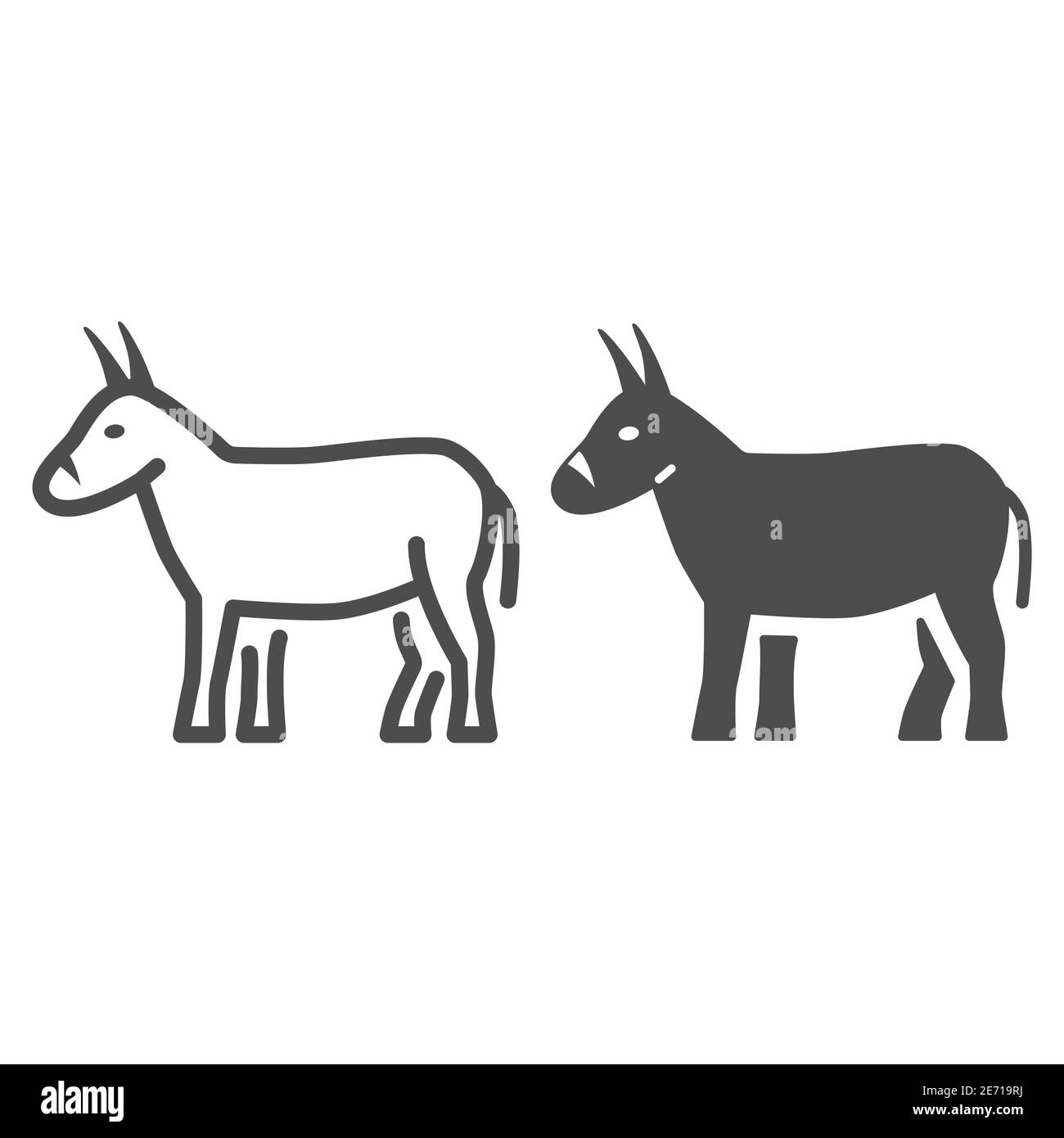 Mule Silhouette