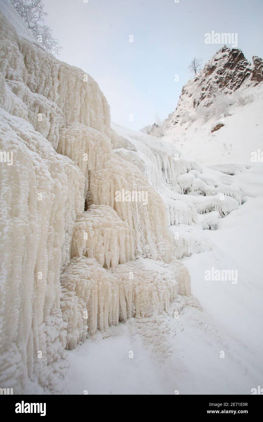 Siberian waterfall hi-res stock photography and images - Alamy