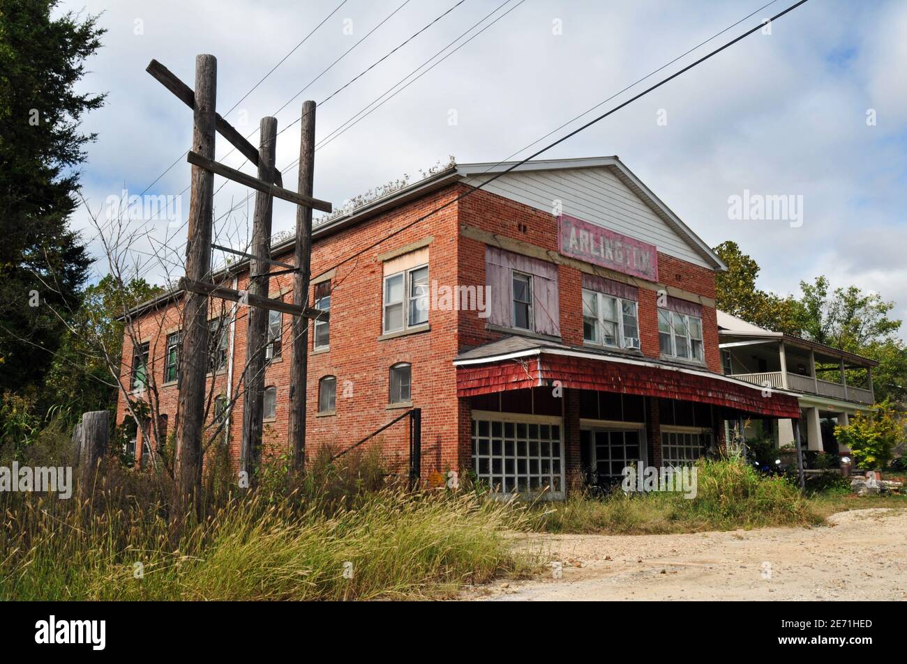 Historic buildings including a former hotel in Arlington, MO, a ghost ...