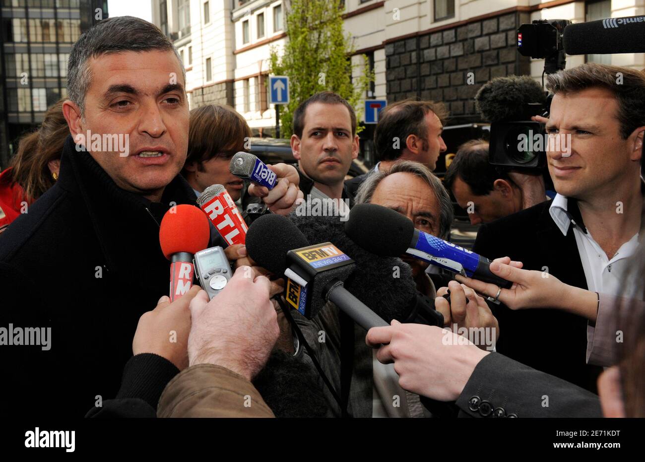Father Of Murdered French Student Laurent Bonomo High Resolution Stock ...