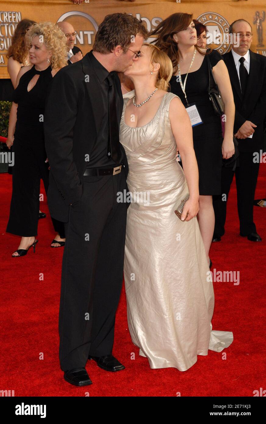 Thomas Jane and Patricia Arquette attend the 13th Annual Screen Actors ...