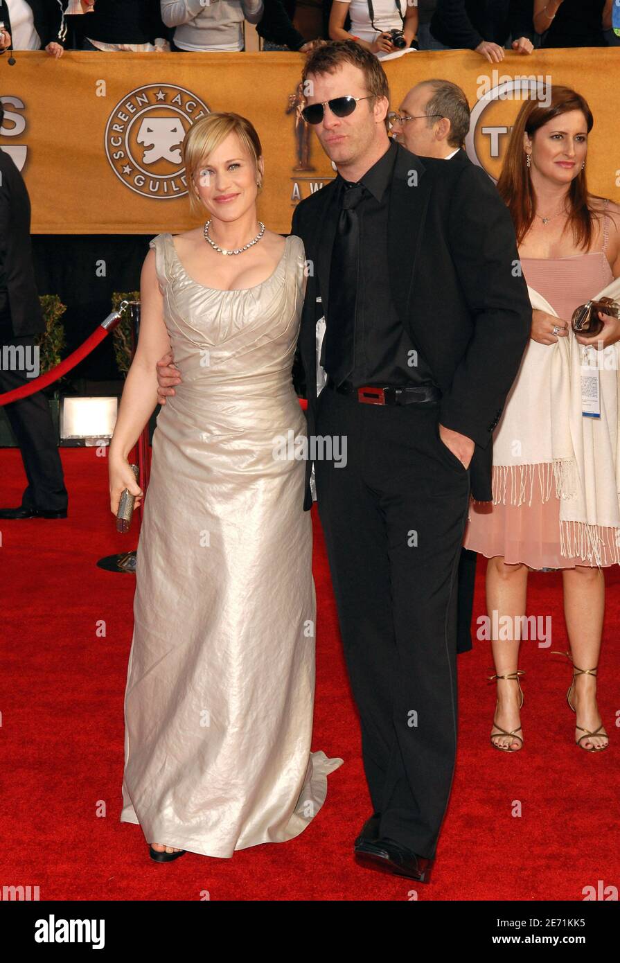 Thomas Jane and Patricia Arquette attend the 13th Annual Screen Actors ...