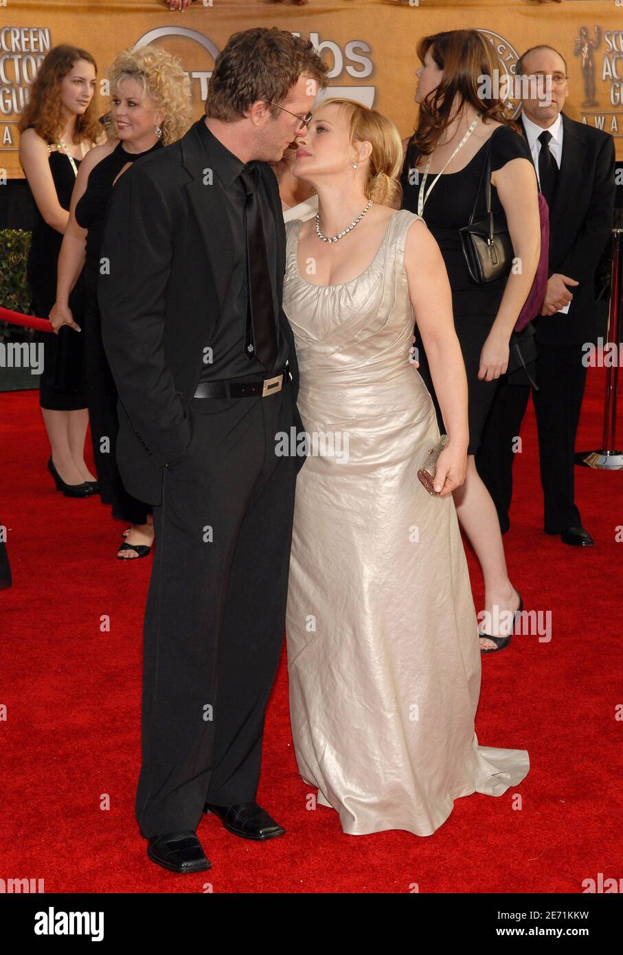 Thomas Jane and Patricia Arquette attend the 13th Annual Screen Actors ...