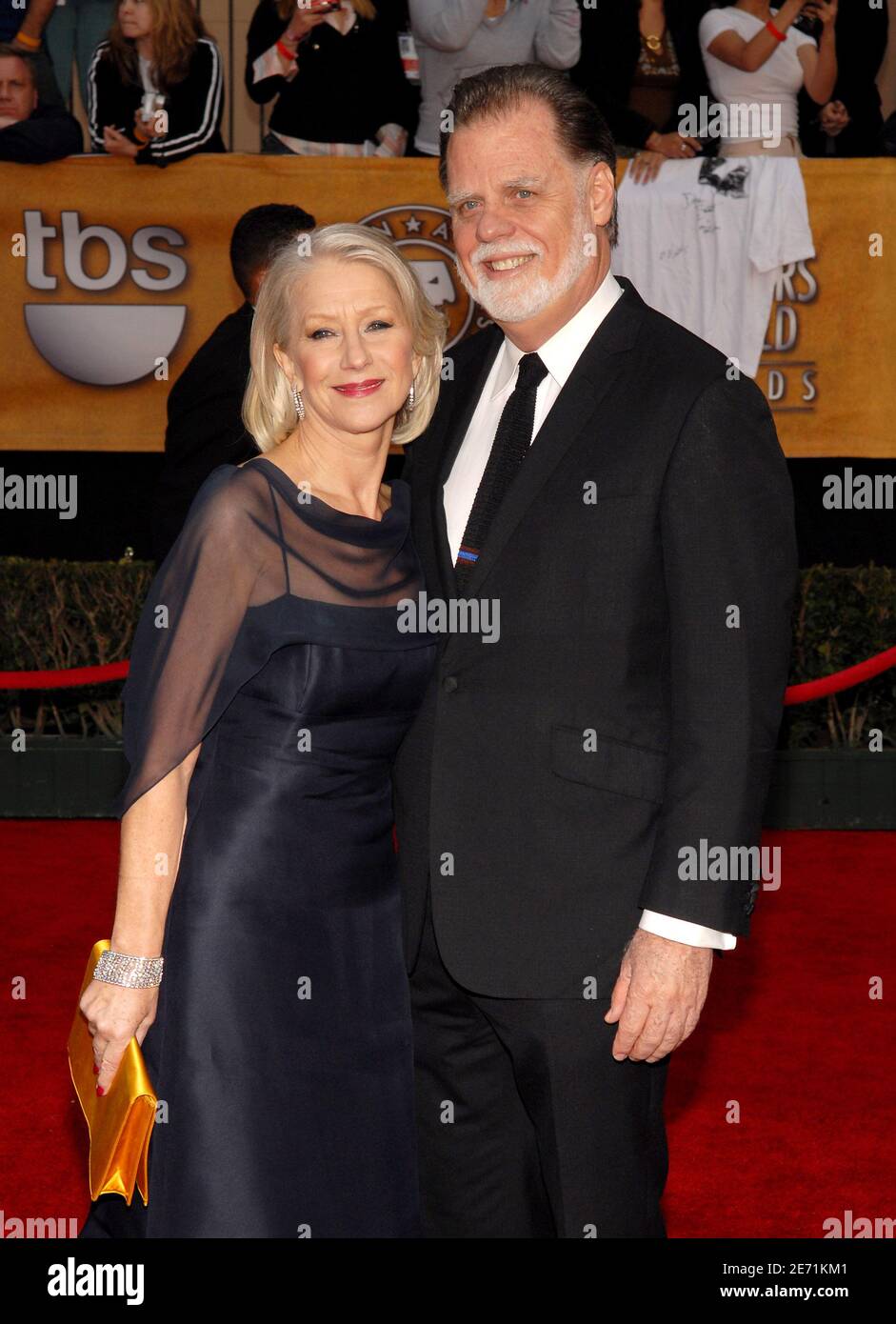 Helen Mirren and Taylor Hackford attend the 13th Annual Screen Actors ...