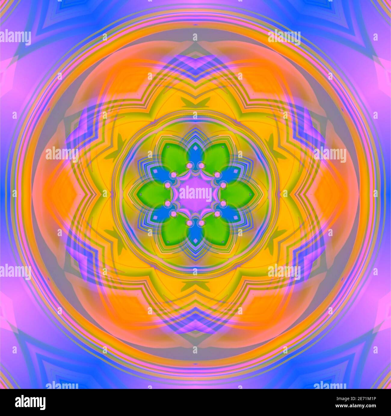 Abstract psychedelic background with rainbow colors Stock Photo - Alamy