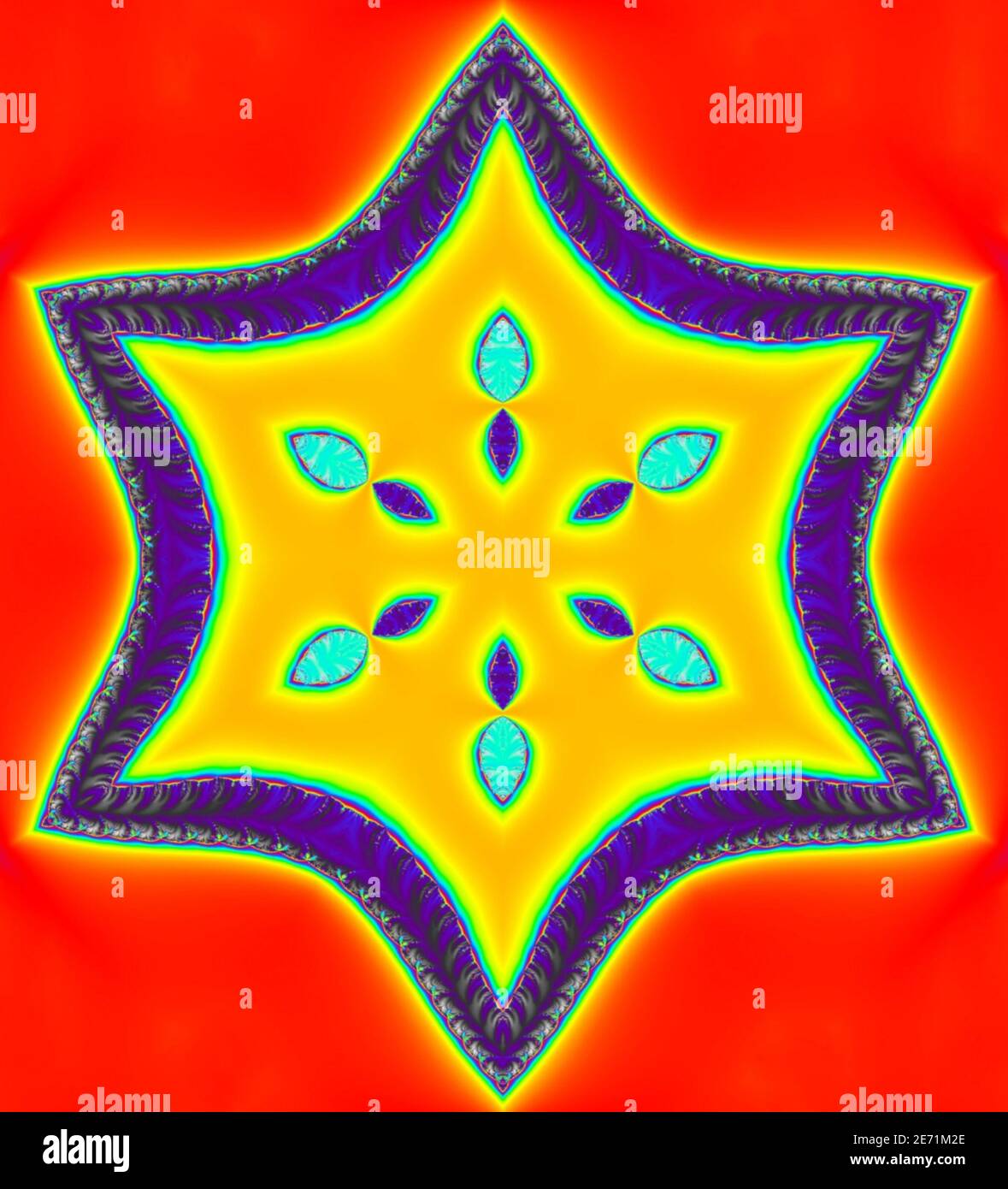 Abstract psychedelic background with rainbow colors Stock Photo - Alamy