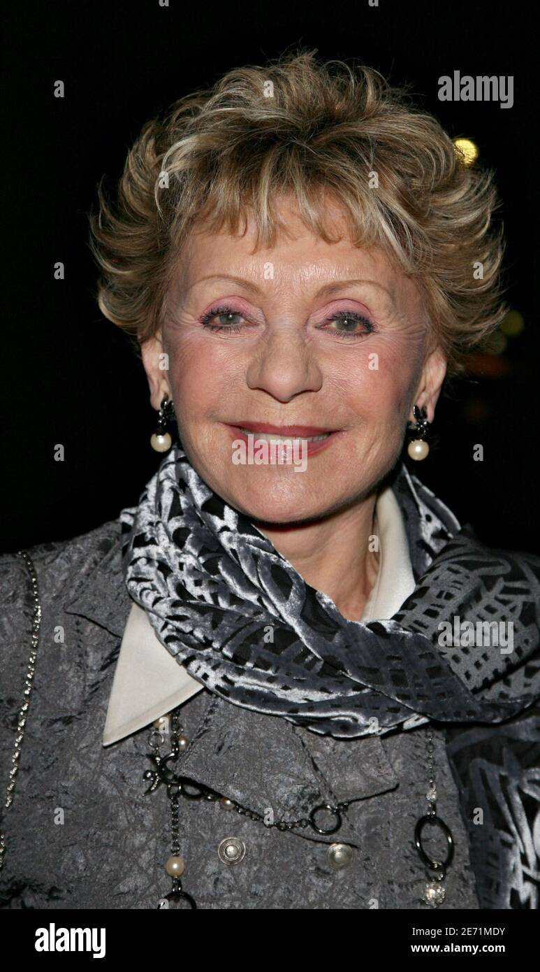 French actress and singer Annie Cordy arrives to the premiere of the ...