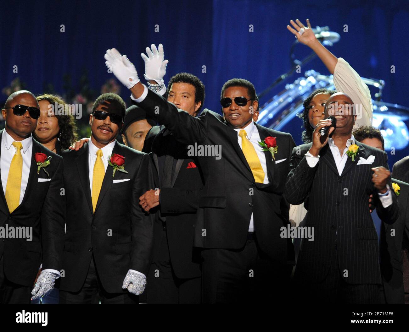 Marlon jackson brother michael jackson hi-res stock photography and ...