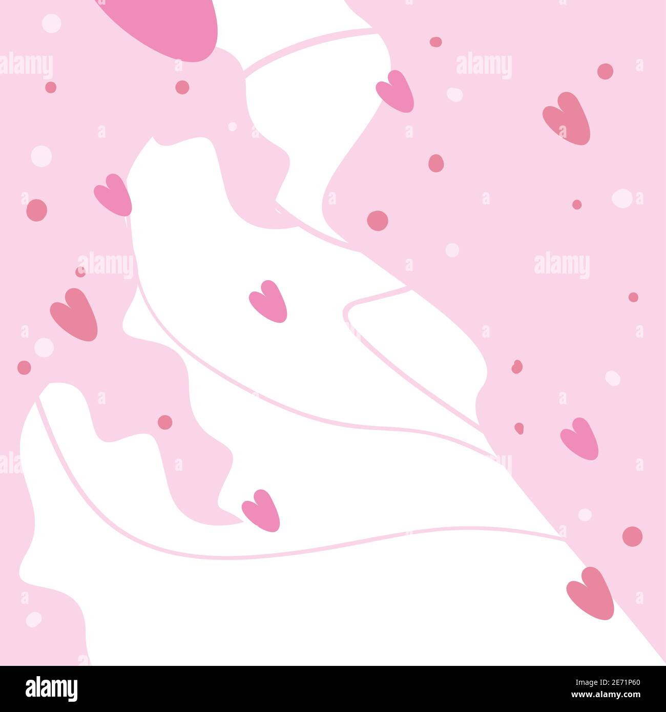 Abstract pattern background with hearts design, Art and wallpaper theme ...