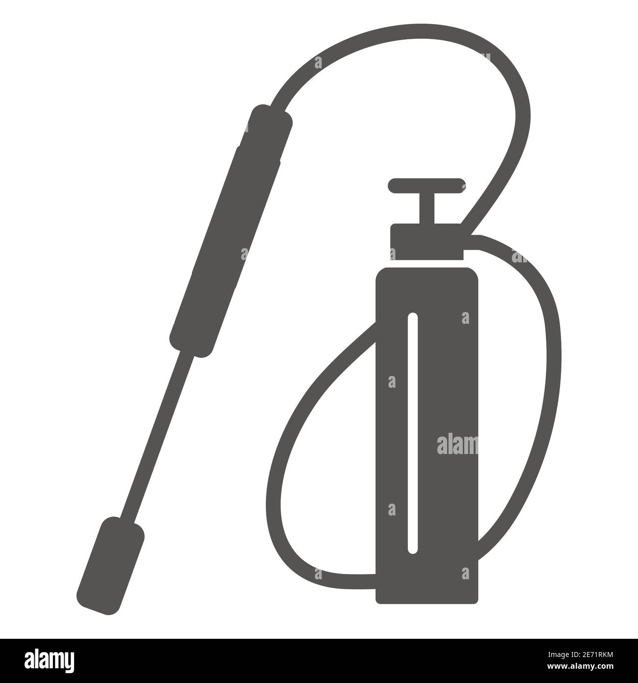 Garden sprayer solid icon, Garden and gardening concept, insecticide ...