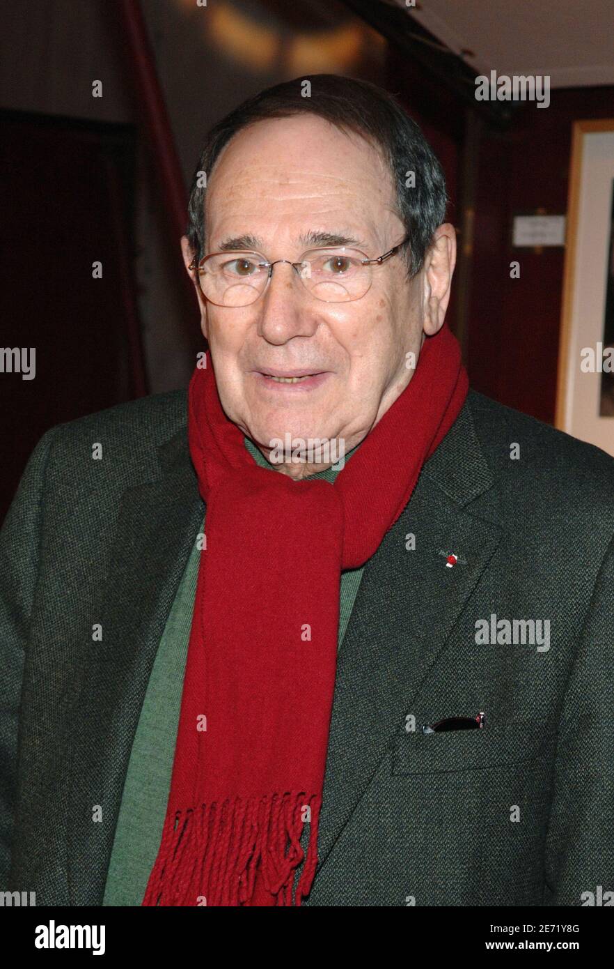 French director Robert Hossein attends the 28th annual 'Festival ...