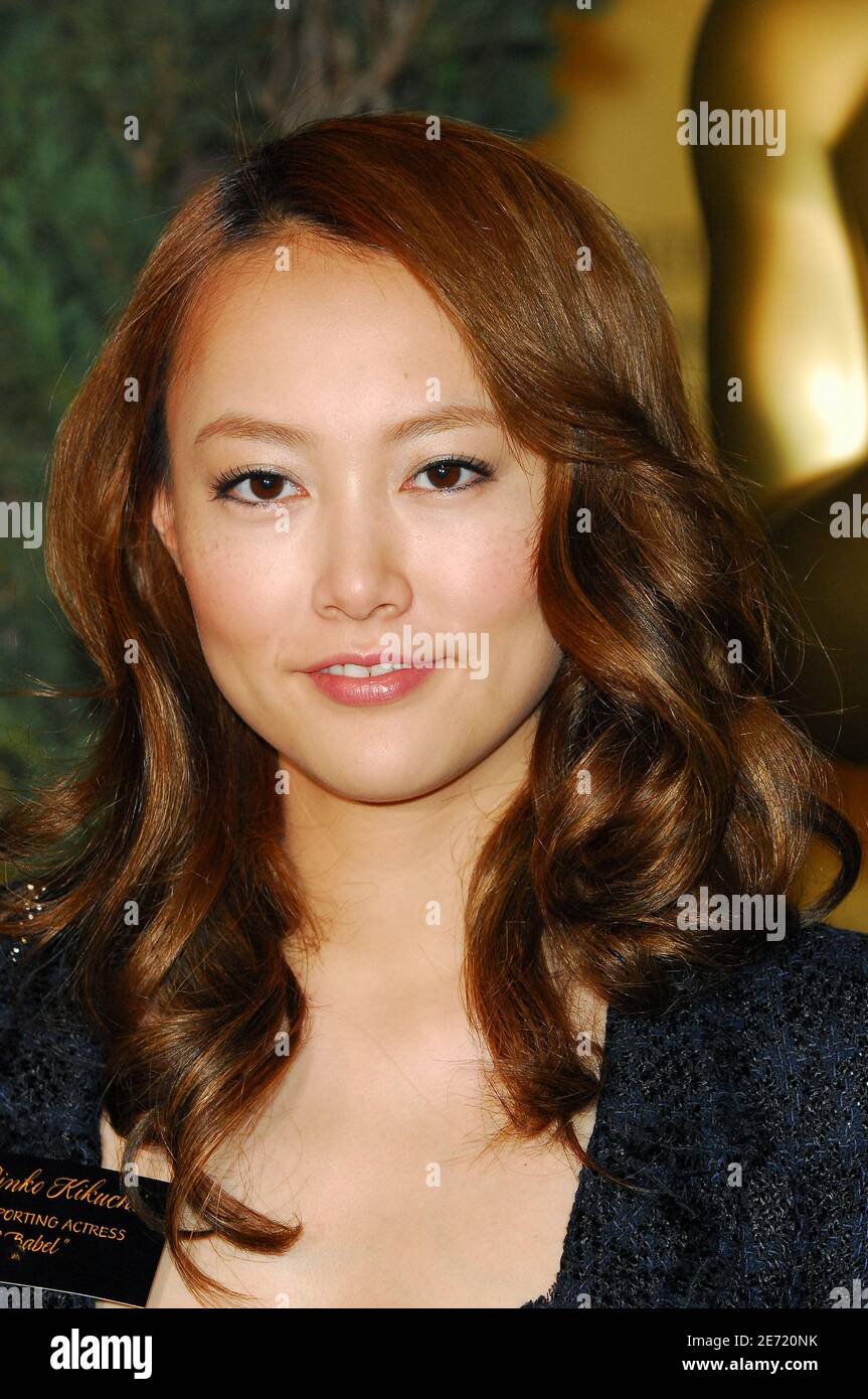 Actress Rinko Kikuchi arrives at the 79th annual Academy Awards ...