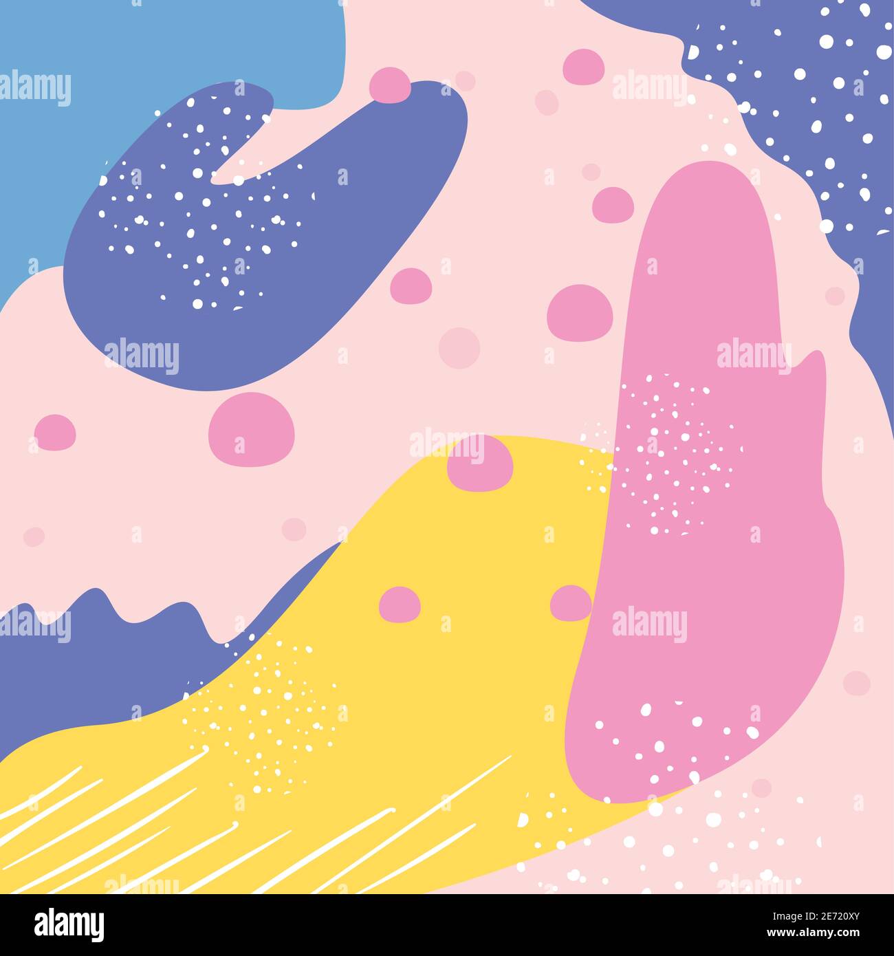 Abstract pink purple and yellow pattern background design, Art and ...