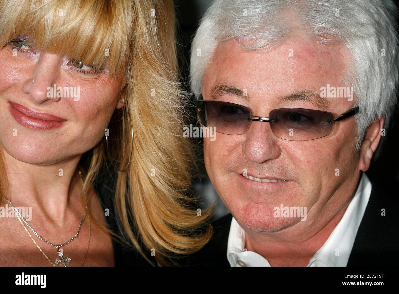 Marc Cerrone and his wife attend the Globe of Crystal ceremony held at ...