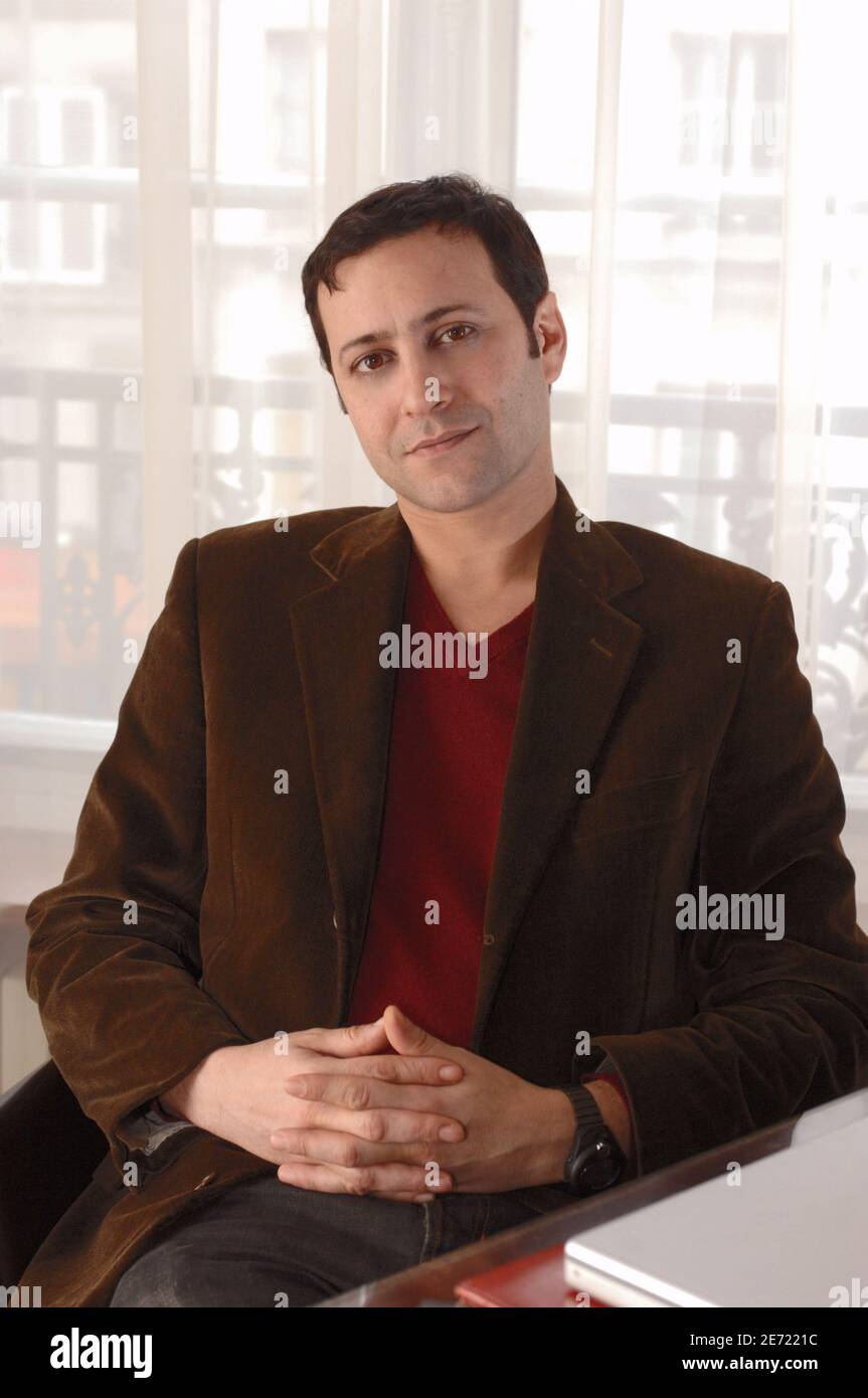 EXCLUSIVE - French author Michael Prazan poses during a private photo ...