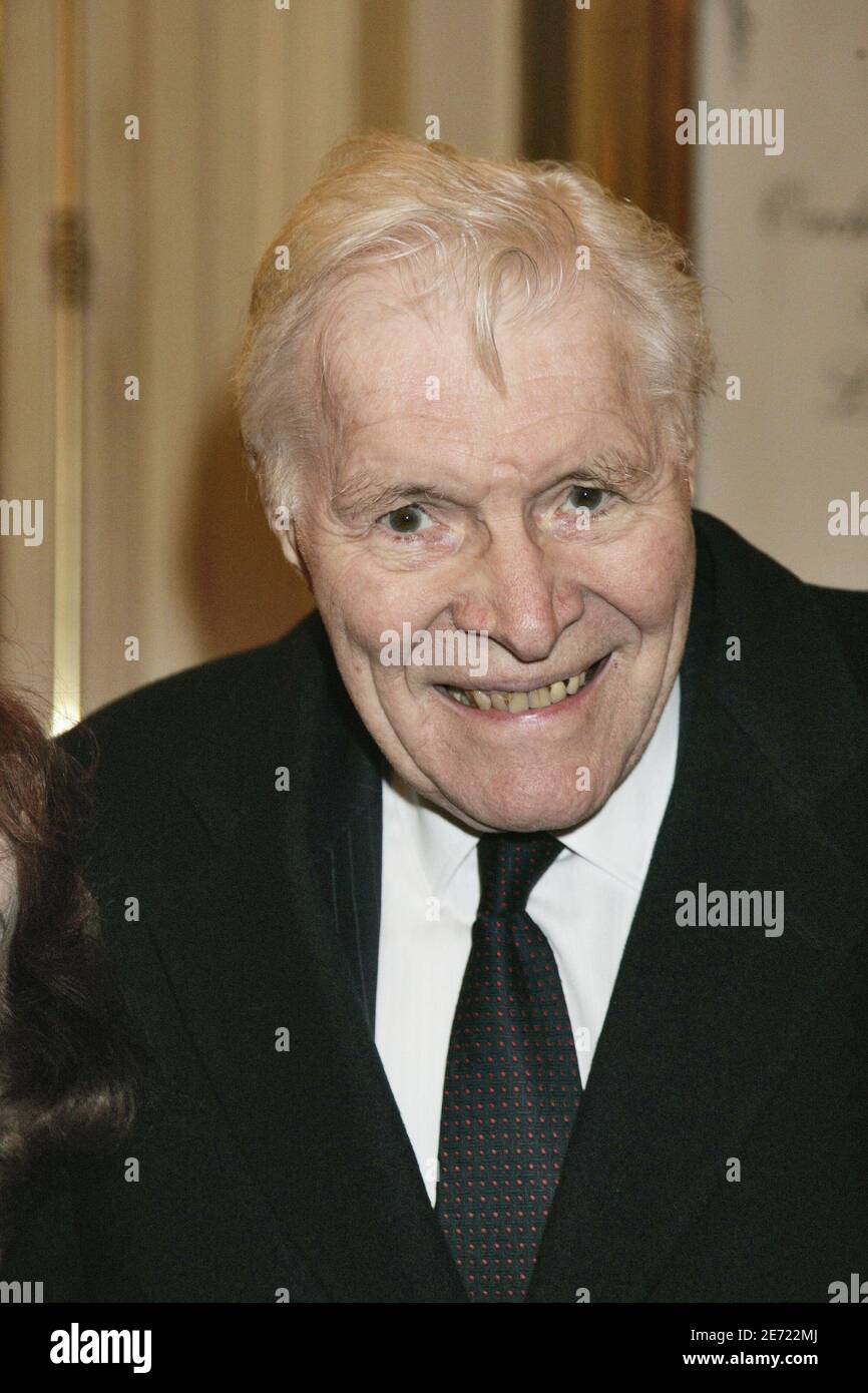 French Professor Christian Cabrol at the gala for the association 'L ...