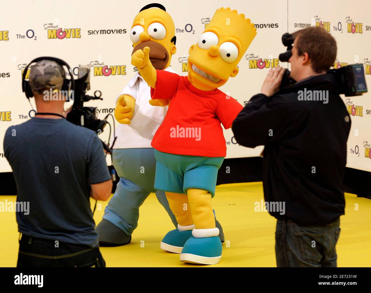Bart simpson london hi-res stock photography and images - Alamy